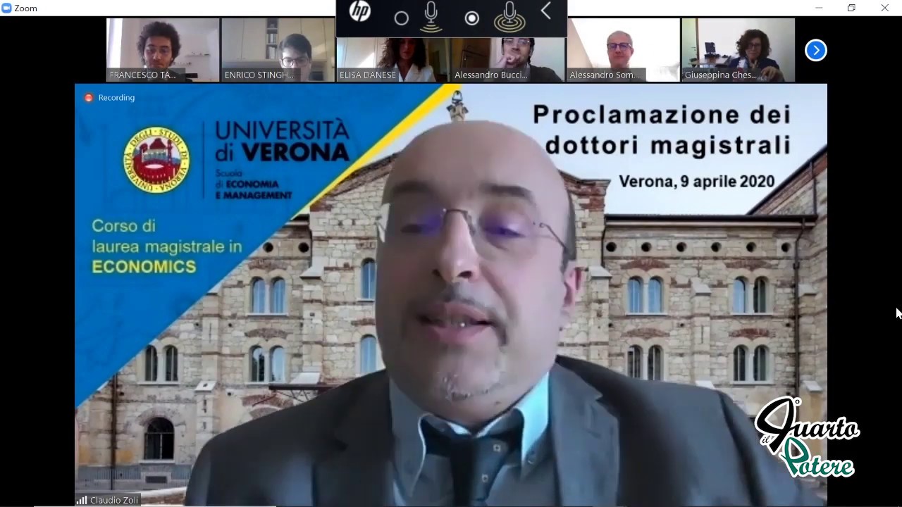 VIDEO - Il coratino Francesco Tamburini laureato a Verona con 110 e ...